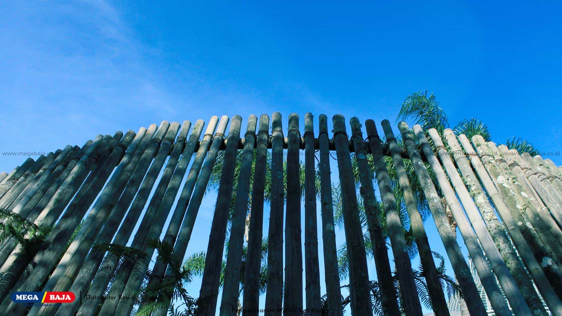 Pagar Bambu - Mega Baja - Partner Konstruksi Anda dari Besi Hingga Baja