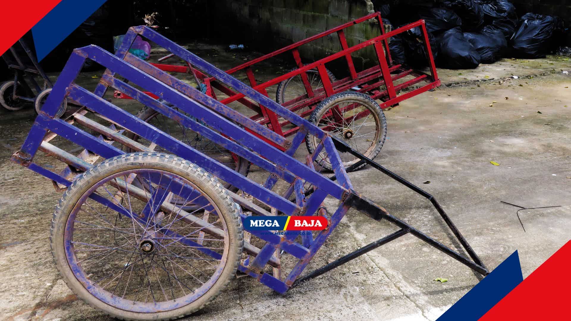 12 Gambar Rangka Gerobak Besi Siku