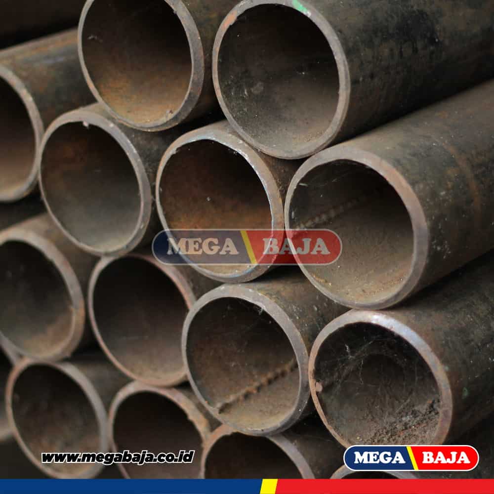 Pipa Hitam 10"x 6 - SCH 20 Bakrie - Mega Baja - Partner Konstruksi Anda ...