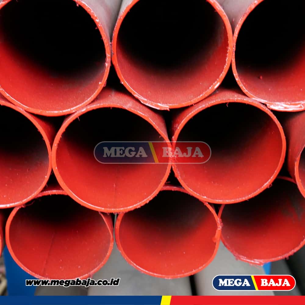 Pipa Hitam 1 1/4"x 6 - seamless SCH 40 * - Mega Baja - Partner Konstruksi Anda dari Besi Hingga Baja